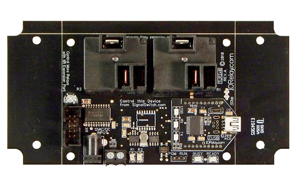 Time Activated Relay 2-Channel 30-Amp USB Interface: Relay Pros