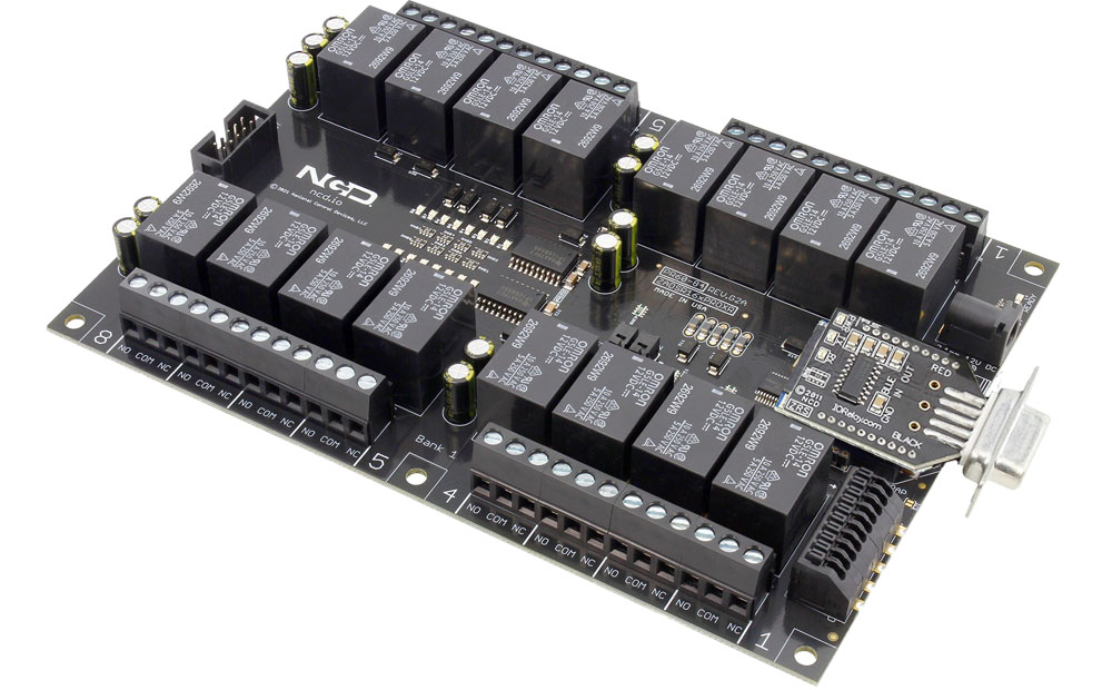 Serial Controlled Relay 16-Channel 5-Amp ProXR: Relay Pros