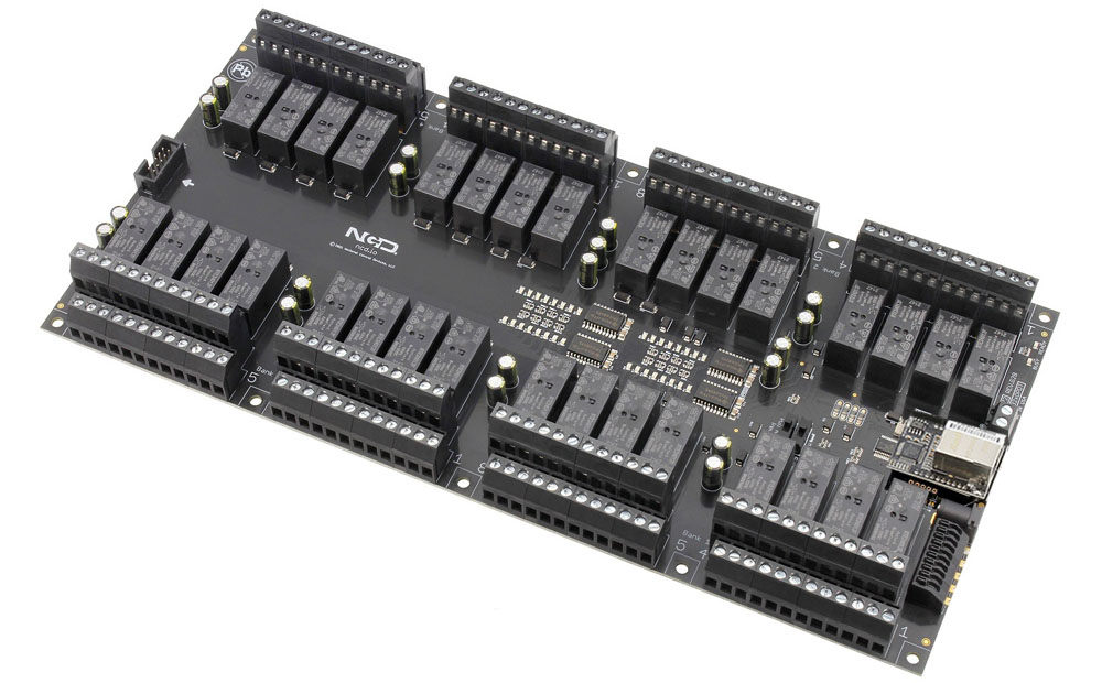 Ethernet Relay 32-Channel 1-Amp DPDT ProXR: Relay Pros