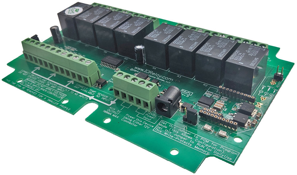 8-Channel 10-Amp Relay Board ProXR Lite: Relay Pros