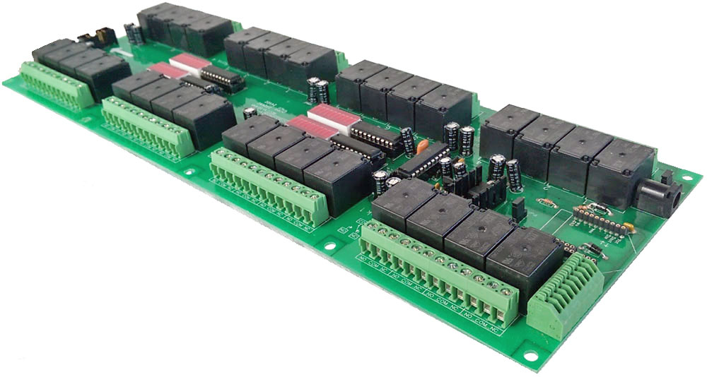 32-Channel 5-AMP Relay Board ProXR: Relay Pros