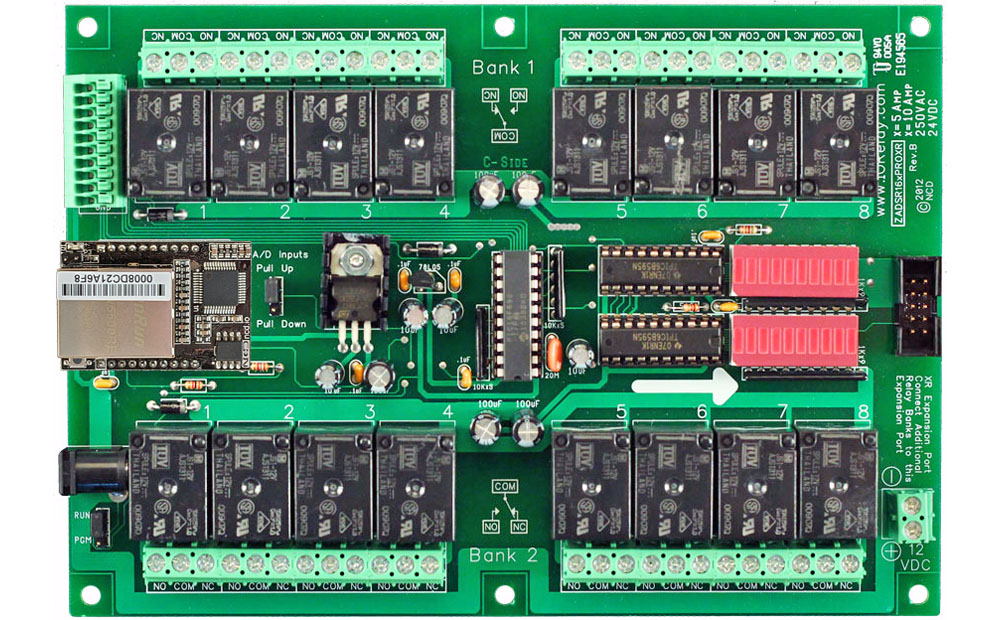 Ethernet Relay 16-Channel 5-Amp ProXR: Relay Pros