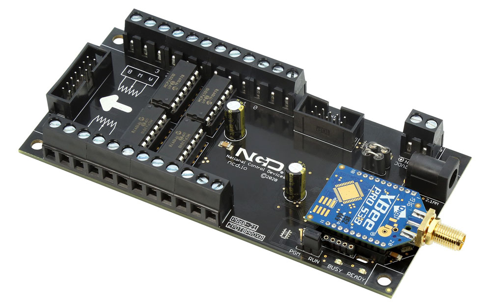 8-Channel Programmable Potentiometer with Wireless Interface: Relay Pros